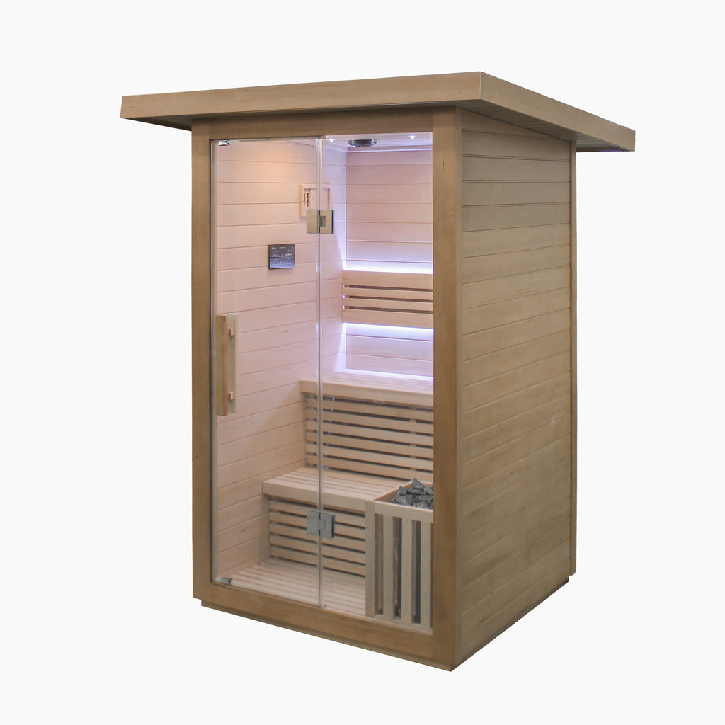 2 Person Traditional Sauna & Inflatable Plunge – Revive Plunge